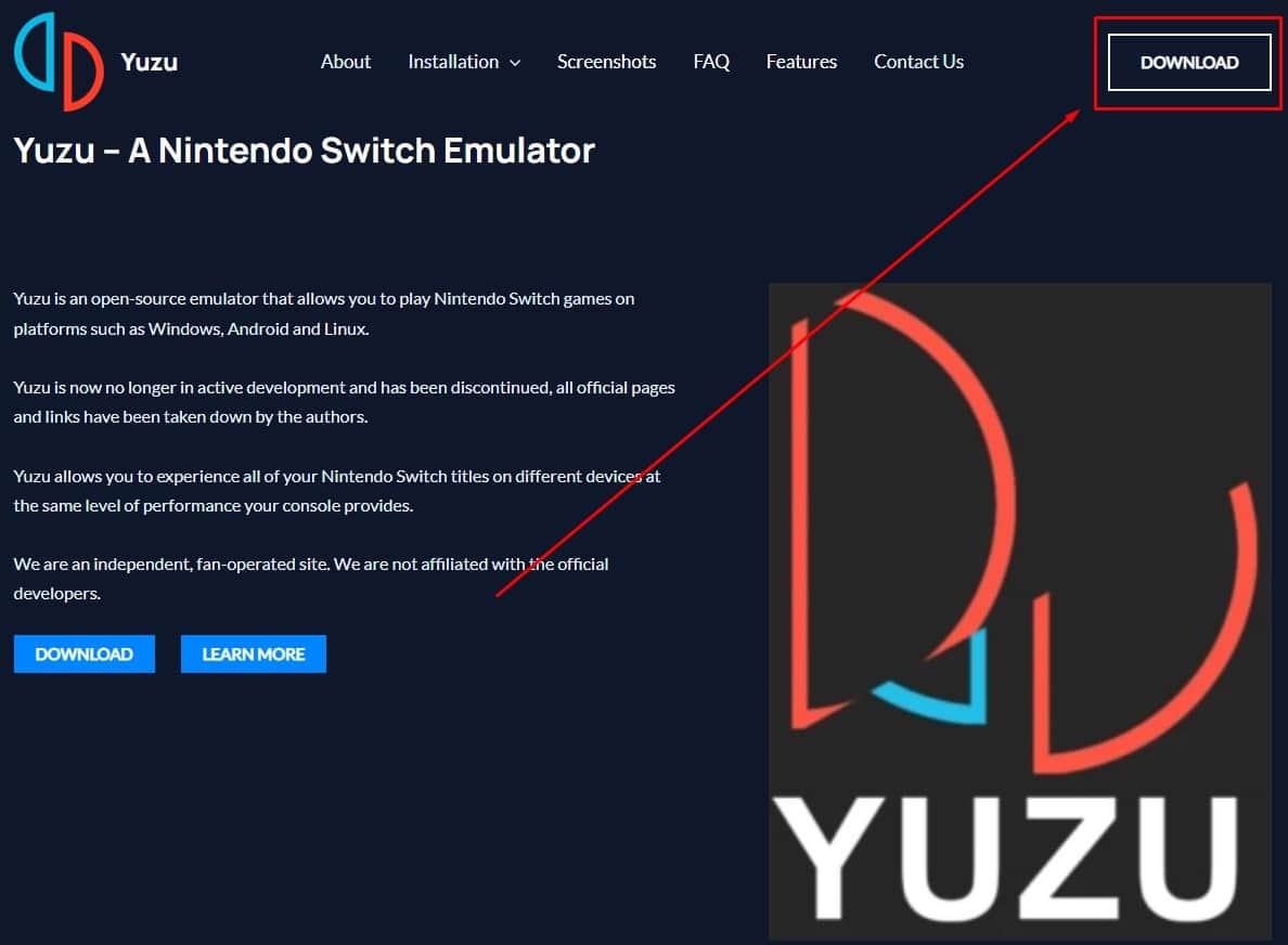 Installing Yuzu on Linux