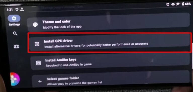 Yuzu Emulator GPU Drivers (Adreno and Mesa Turnip)